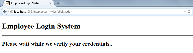 ExecAndWait Interceptor | Struts Tutorial by Wideskills